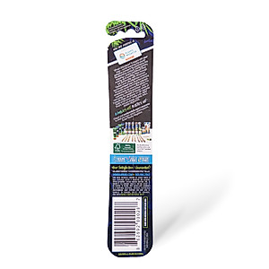 Woobamboo! Adult Soft Bamboo Toothbrush, Sustainable, Biodegradable handle, Dental-Grade Bristles, Plastic Negative (Pack of 1)