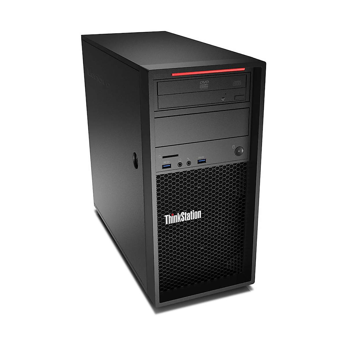 Lenovo P320 ThinkStation Tower, Intel i7-7700 up to 4.2GHz, 16GB DDR4 RAM, 1TB SSD, Intel HD Graphics 630 (4K Support), 2x Display Port, VGA, USB 3.0, WiFI + BT, Windows 10 Pro 64-bit (Renewed)