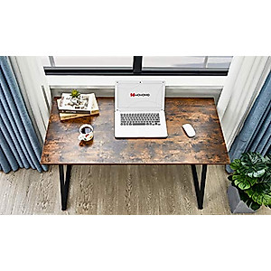 WOHOMO L Shaped Computer Desk with Shelves Large Home Office Desk for Writing Study Modern PC Workstation