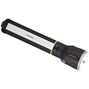 Stanley 0-95-112 Linterna MaxLife 369 LED Trípode, Black
