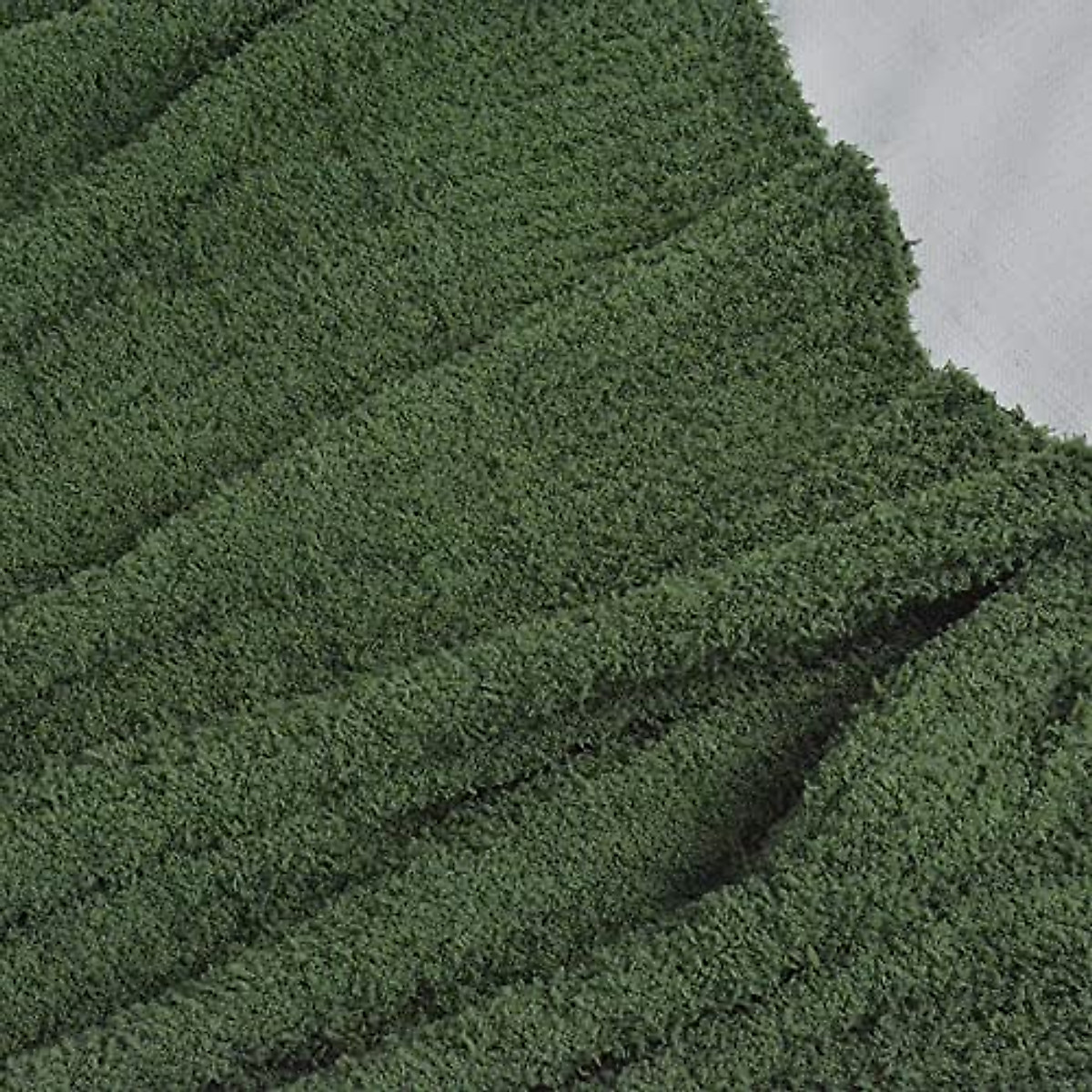Waffle Knit Throw Blanket Super Soft Warm Blanket for Couch Lightweight Blanket for Bed Sofa 60x80 Dark Green