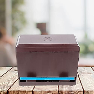 Plastic Straw Dispenser Holder with Lid Pencils Dispensers for Class Straw Organizer for Countertop Home Coffee Bar Supplies