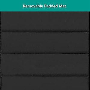 Dream On Me Zazzy Portable Playard with Bassinet in Black, Packable and Easy Setup Baby Playard, Lightweight and Portable Playard for Baby with Mattress and Travel Bag