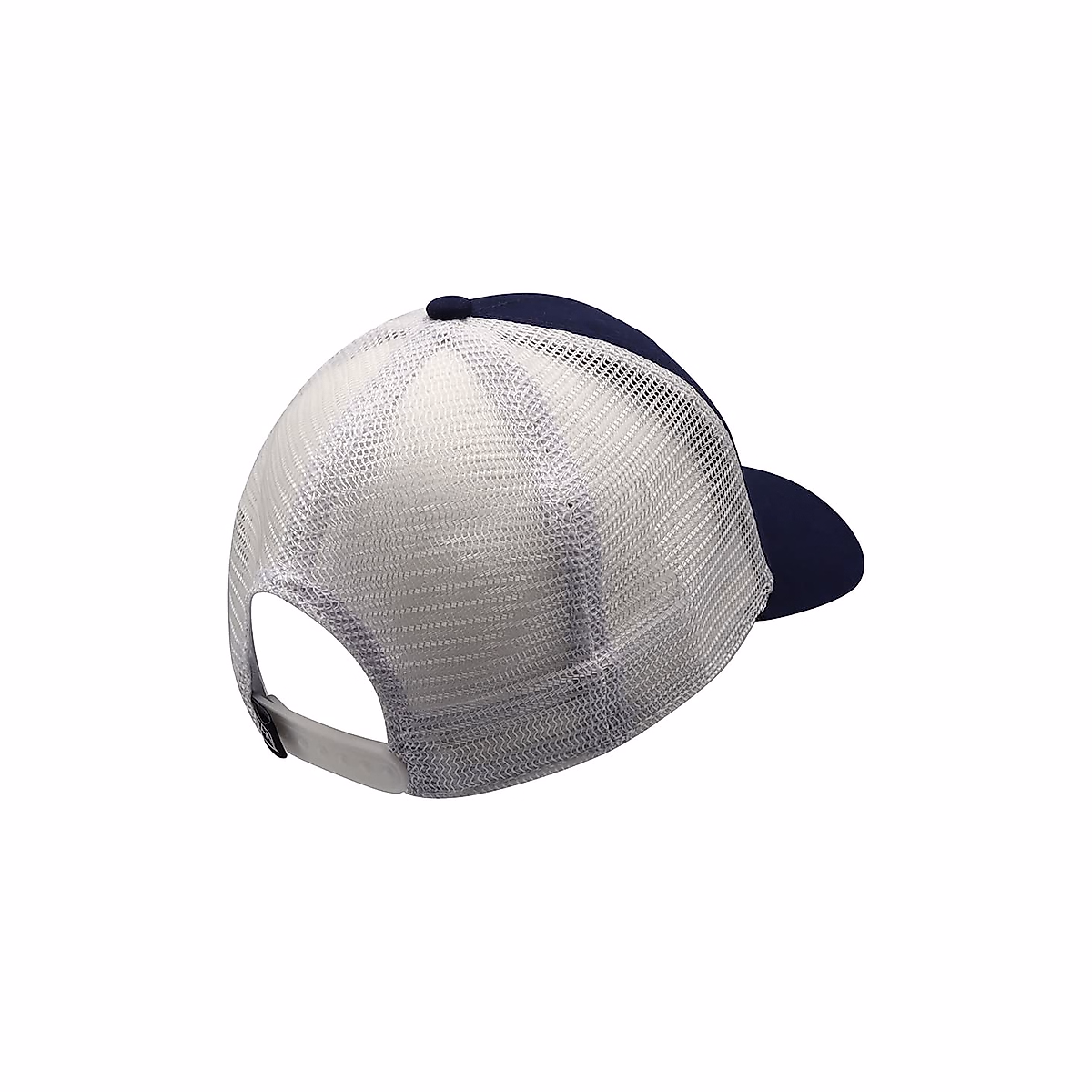 Avalanche Trucker Hat Lightweight Snapback Mesh Back Baseball Cap Fish Navy/White