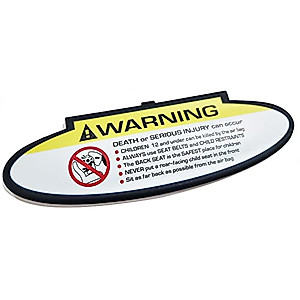 Replacement Sunvisor Vanity Mirror Cover for Porsche 996, 997, 987 Boxster, Cayman