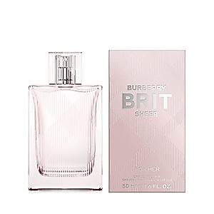 BURBERRY Brit Sheer Eau De Toilette For Her, 1.6 Fl Oz (Pack of 1)