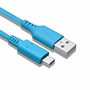 Fast Charging Cable for Switch/Switch Lite/Switch OLED/PS5/Xbox Series Controller, Long USB C Charger Cord for Samsung Galaxy S9 S8 Note 8 and Other USB C Cable (9.8ft) Blue