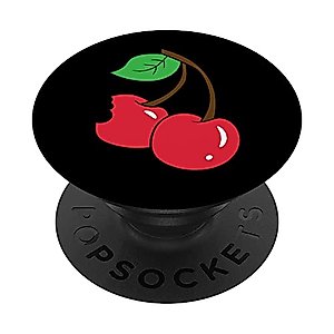 Funny Cherry Lover Cherries PopSockets Swappable PopGrip