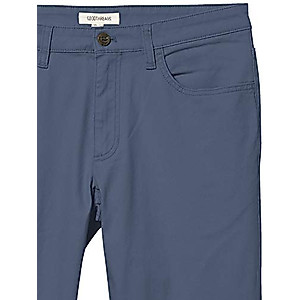 Amazon Essentials Men's Skinny-Fit 5-Pocket Comfort Stretch Chino Pant (Previously Goodthreads), Denim, 34W x 32L