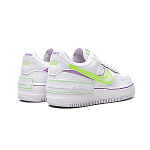 Nike Women's Shoes Air Force 1 Shadow White Electric Green DD9684-100 (Numeric_9_Point_5)