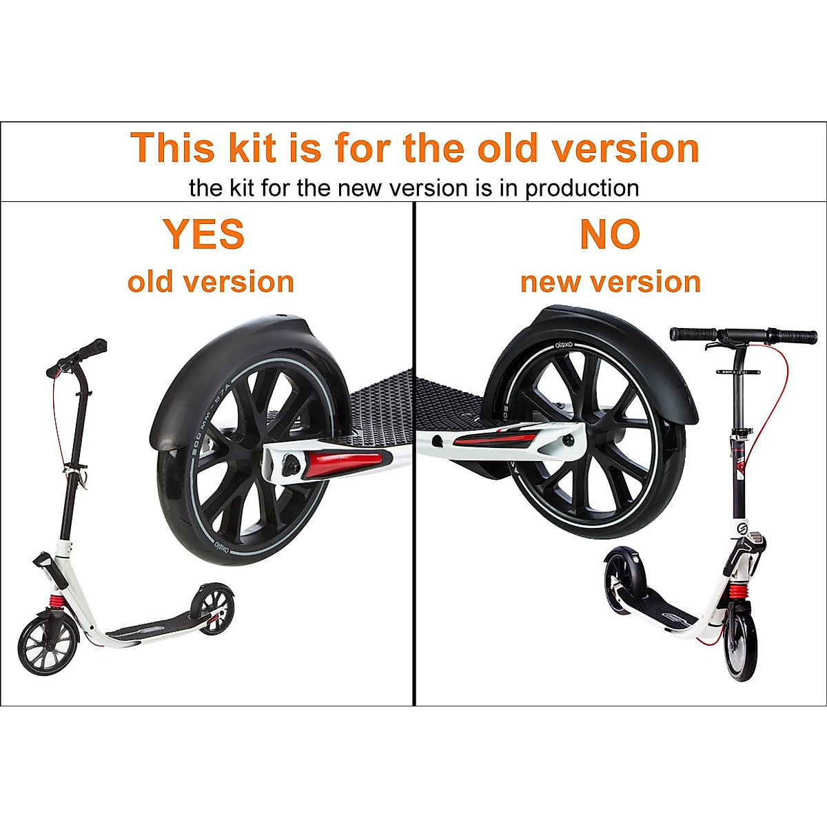 L-faster Scooter Conversion Kit for Town 9EF Customized Motor Device for Town 9 Scooter Lightest Scooter Drive (Kit with Motor)