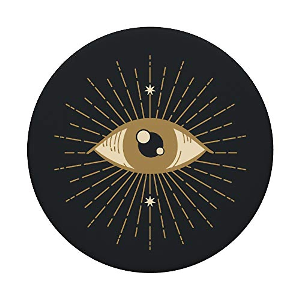 All Seeing Eye Black PopSockets Swappable PopGrip