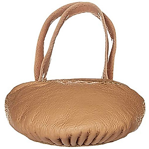 Dance Basix Leather Half Sole Dance Turner for Women, Men, Boys & Girls Tan
