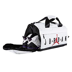 Nike Air Jordan Velocity Duffle Bag (One Size, White)
