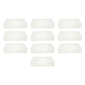 10 Clear Plastic Cartridge Cases for Nintendo Game Boy Advance GBA games dust covers