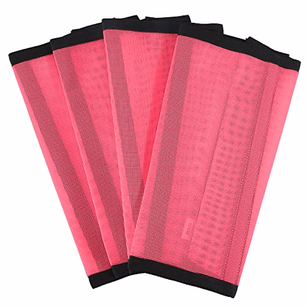 TrustBreech-Made in USA Mesh Fly Boots for Horse Breathable Plastic Mesh Horse Leggins (Pink, Large)