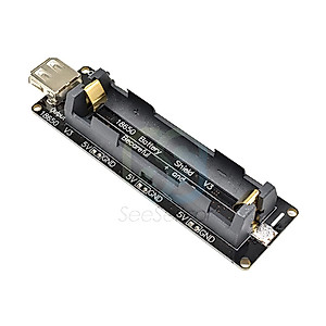 18650 Lithium Battery Shield V3 Mobile Power Board for Raspberry Pi WEMOS ESP32 ESP32S for Arduino Micro USB Type-A USB Output