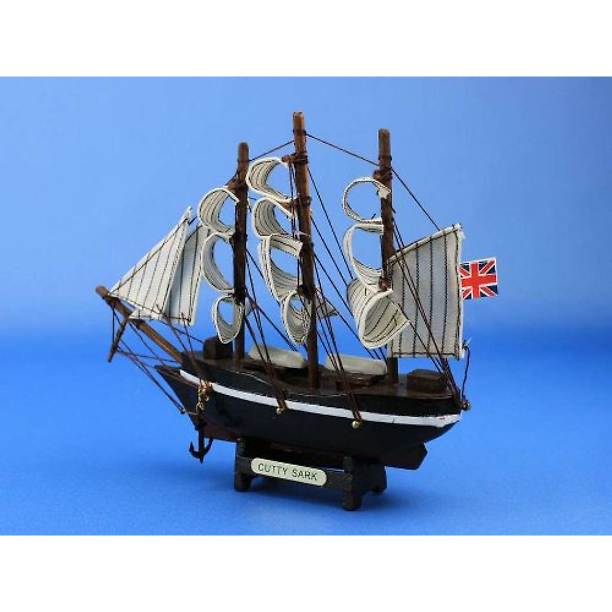 Hampton Nautical Cutty Sark Tall Ship, 7",Brown