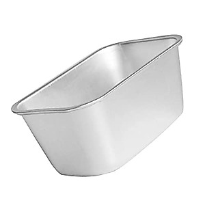 Cabilock Hamburger Buns Pizza Oven 1pc Toast Mold Jelly Donuts Nonstick Bread Box Household Toasting Box Non Stick Pan Aluminum Alloy Silver Household Hamburger Bun Cheesecake