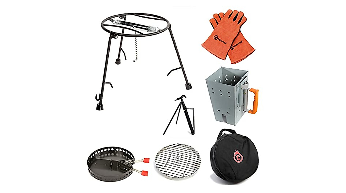 CampMaid Outdoor Cooking Set - Premium Camping Grill Accessories
