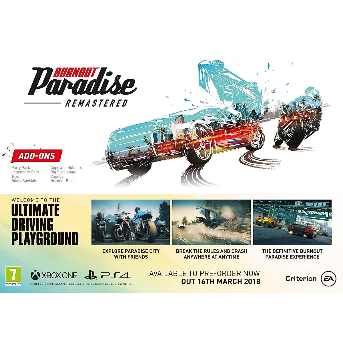Burnout Paradise Remastered - PlayStation 4