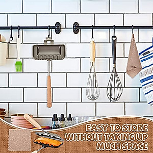 Double Sided Sandwich Baking Pan Set Double Sided Frying Pan with Removable Handle Non Stick Pans Aluminum Flip Grilled Cheese Pan Breakfast Sandwich Maker with Brush and Dishcloth for Panini Pancake