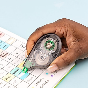 Tombow 68627 MONO Correction Tape, Non-Refillable, 1/6" x 394", White Tape (Pack of 2)