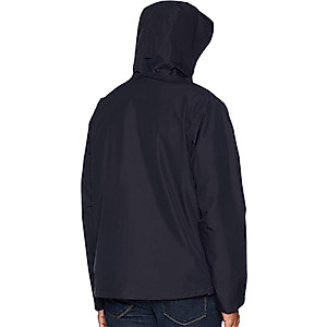 Helly Hansen Men's Seven J Waterproof Windproof Breathable Rain Jacket, 596 Navy, X-Large