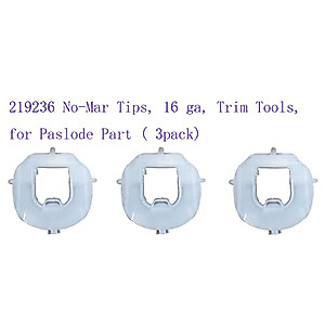 219236 No-Mar Tips, 16 ga, Trim Tools, for Paslode Part (3pack)