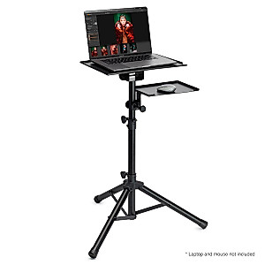 BenQ MH733 Full HD Network Business Projector, 4000 Lumens Bundle with Laptop Stand and Accessory Tray, HDMI 2.0 Cable