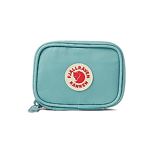 Fjällräven Kanken Card Wallet for Men, and Women - Zippered Compartment with Interior Coin Pocket, Exterior Sleeve, and Durable Design Sky Blue One Size One Size