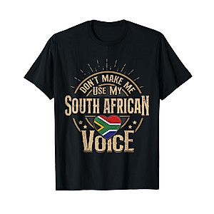 South Africa Flag Souvenirs for South Africans Men & Women T-Shirt