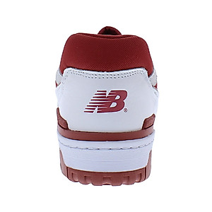 New Balance 550 Unisex Shoes Size 9, Color: White/Red-White