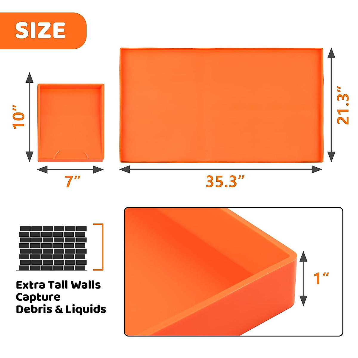 Utheer 36 Inch Silicone Griddle Mat & Spatula Mat for Blackstone Griddle, Heavy Duty Food Grade Silicone Griddle Mat, All Season Cooking Protective Griddle Grill Cover,36 Inch Blackstone griddle cover