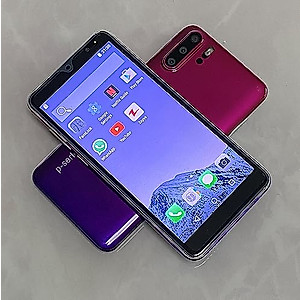 aderroo Unlocked Cell Phone,Reno4pro Android Smartphone，Dual SIM Card，5.72-inch Screen，1GB RAM 8GB ROM，Supports The SIM Card Frequency Band of 3GWCDMA：850/2100MHZ(red-Gold)