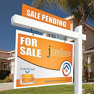 Marketing Holders Grab a Card Business Box with Hinged Lid Sales Reps Realtors Mount Sign Store Front Wall Outdoor Vehicle Trucks SUVs Car Mobile Plumbers Contractors, clear, "4 1/4""w x 2 3/4""h x 1 1/2""d" (DEF70901)