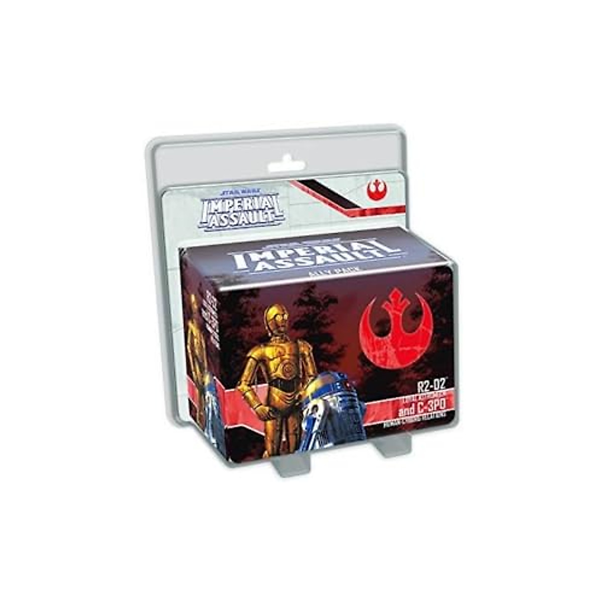 Star Wars Imperial Assault Board Game R2-D2 and C-3PO ALLY PACK - Epic Sci-Fi Miniatures Strategy Game for Kids and Adults, Ages 14+, 1-5 Players, 1-2 Hour Playtime, Made by Fantasy Flight Games