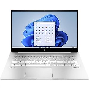 HP Envy Business Laptop, 17.3" Full HD IPS Touchscreen, Intel Core i7-1195G7, 4GB RAM, 128GB PCIe SSD, Webcam, Fingerprint Reader, Backlit Keyboard, HDMI, Wi-Fi 6, Bluetooth, Windows 11 Pro