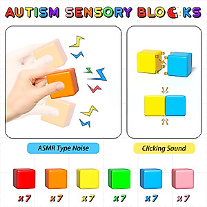 42PCS Magnetic Blocks, Gifts for 3 4 5 6 Year Old, Magnet Building Blocks for Toddlers, Girls & Boys, Sensory - Montessori - Autism - Magnetic Toys for Kids Ages 3-5 4-8