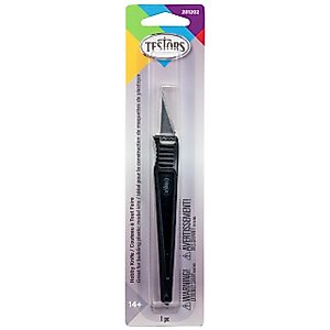 Testors Knife Hobby 6in W/Safety Cap