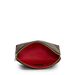 Louis Vuitton, Pre-Loved Damier Ebene Pochette Cosmetique, Brown