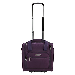TPRC Seat Carry-On Bag, Purple, Underseater 15-Inch