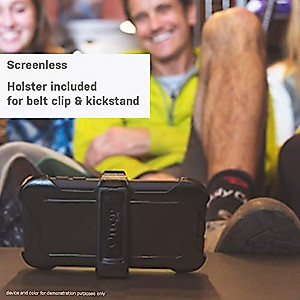 OtterBox iPhone 11 Defender Series Case - BLACK, rugged & durable, with port protection, includes holster clip kickstand