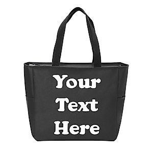 Personalized Canvas Tote Bag for Women - Perfect for Bridesmaid Gifts, Teacher Gifts, and Best Friend Birthday Gifts. Ideal Gifts for Women, Bridal Shower Gifts, and Beach or Everyday Use.