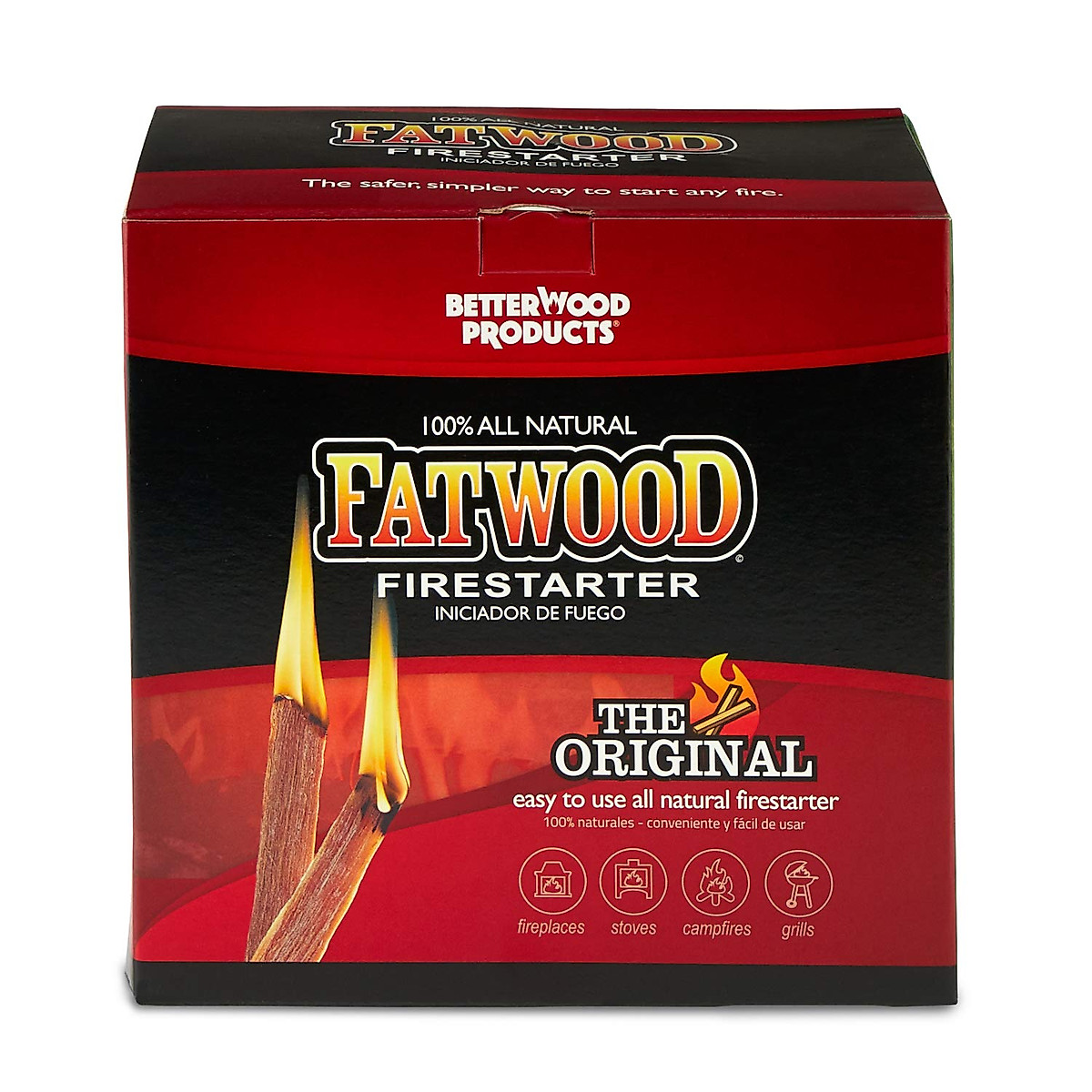 Fatwood Firestarter Box, 5-Pounds