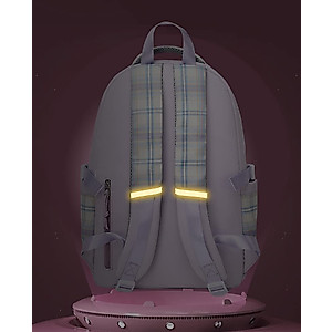 Kawaii Backpack for Girls Boys, Cute Backpack Kawaii School Supplies Purse Aesthetic Bookbag for Hiking Travel School Bag (Blue)