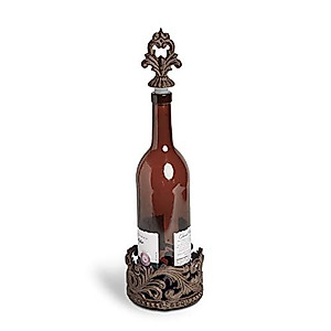 GG Collection Acanthus Wine Bottle Holder and Stopper