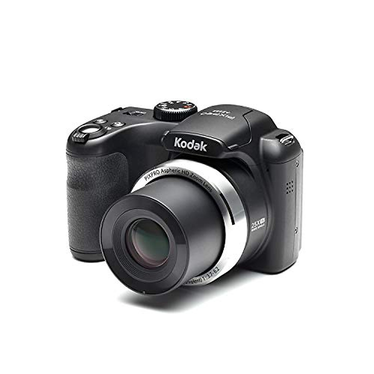 KODAK PIXPRO AZ252 Astro Zoom Digital Camera (Black) Bundle with 32GB Card, Case, Koah Nostrand Avenue Gadget Bag with Accessory Kit and Rechargeable Batteries