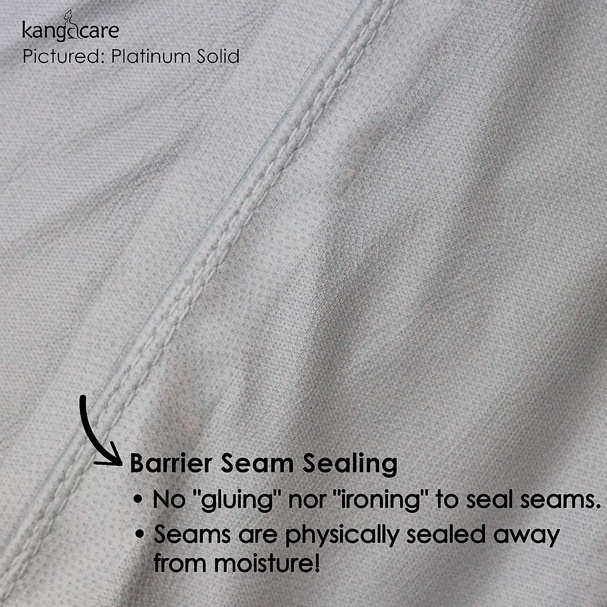 Kanga Care Wet Bag Seam Sealed Waterproof 3D Dimensional for Baby Cloth Diapers, Travel, Beach, Pool, Gym, Swim | Frosted