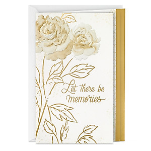Hallmark Sympathy Card (Let There Be Memories) (5RZB2134) & Signature Sympathy Card (Butterflies)
